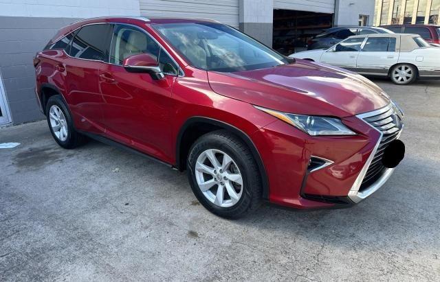 2T2ZZMCA8HC055754 - 2017 LEXUS RX 350 BASE, RED - price history ...