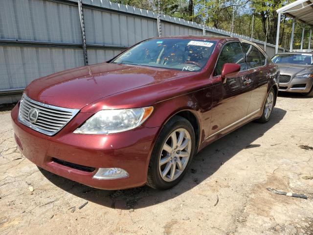 JTHBL46F085059999 - 2008 LEXUS LS 460, BURGUNDY - price history ...