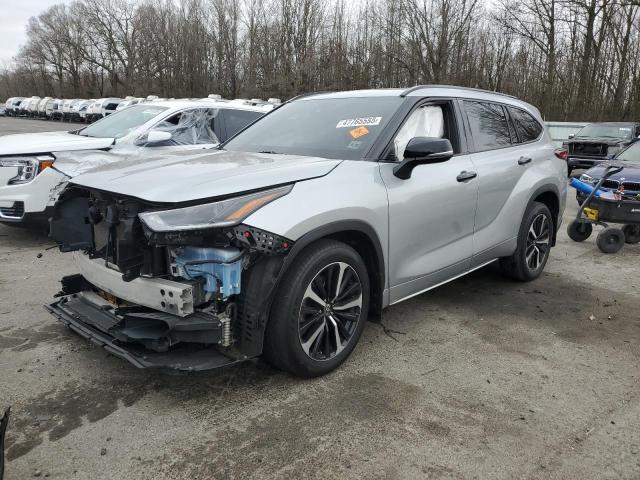 5TDLZRBH4MS113009 - 2021 TOYOTA HIGHLANDER XSE, SILVER - price history ...