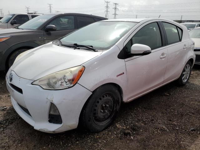 JTDKDTB33C1525719 - 2012 TOYOTA PRIUS C, Blanc - historique des prix ...