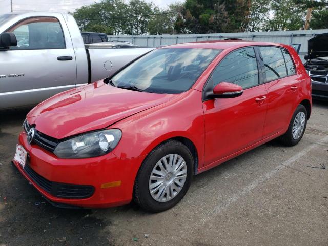 WVWDA7AJ9CW104809 - 2012 VOLKSWAGEN GOLF, RED - price history, history ...